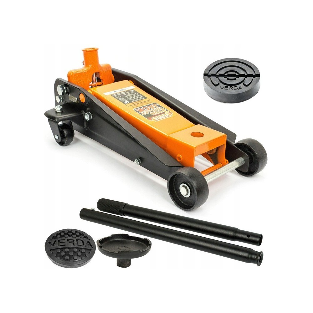 Cric 3 tone profil redus hidraulic 130-490mm VERDA